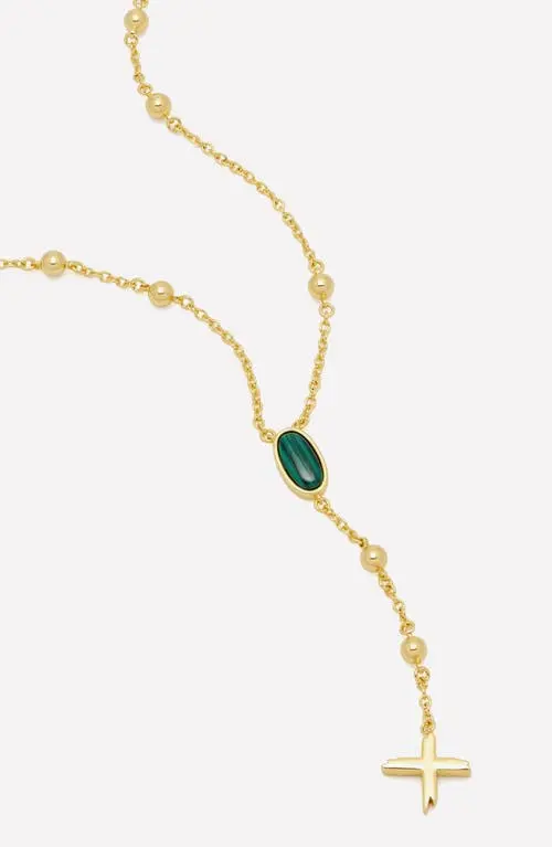 YOJ Rosary Lariat Necklace