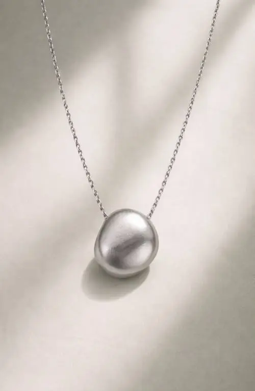 YOJ Luna Dome Pendant Necklace