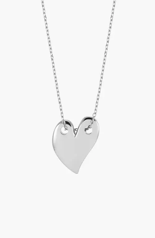 YOJ Heart Shaped Pendant Necklace