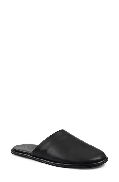 ARTISAN CRAFTED BY ZIGI Essexx Slipper - Black Leather