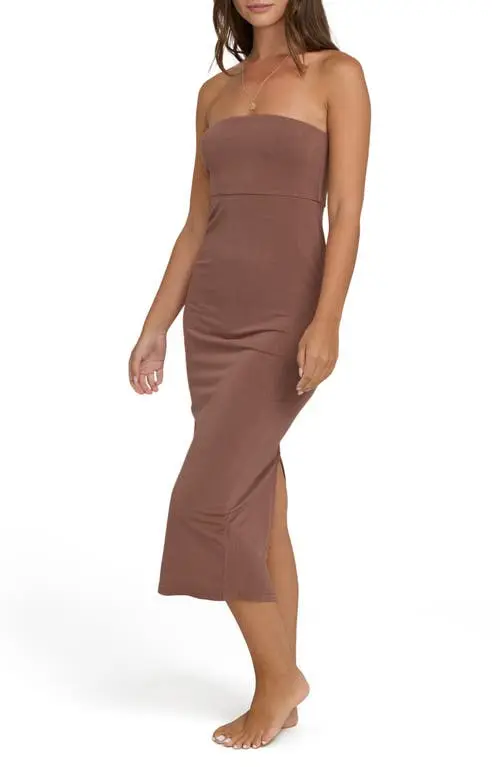 BILLABONG Lily Strapless Midi Dress
