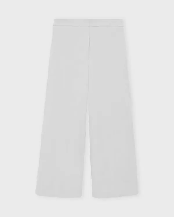 JOSEPH Trousers Temple Light Gabardine Stretch - Ivory