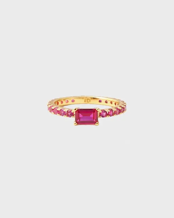 IZABEL DISPLAY Ring Ultra Slim - Pink