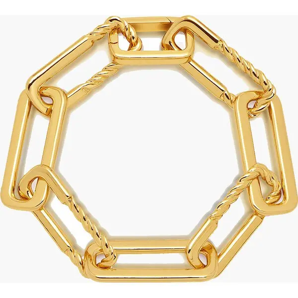 YOJ Oto Maxi Rope Chain Bracelet - Gold