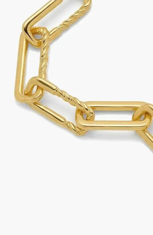 YOJ Oto Maxi Rope Chain Bracelet - Gold