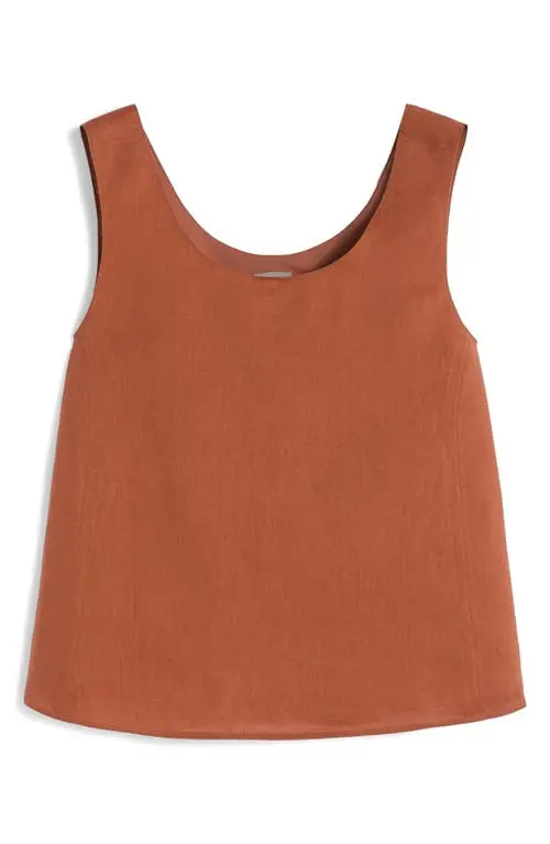 MM BY MAX MARA Dorico Linen Canvas Top