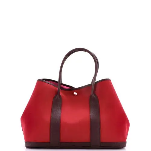 Hermès Garden Party Tote Toile And Leather 36