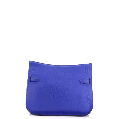 Hermès Jypsiere Bag Clemence 28 - Blue