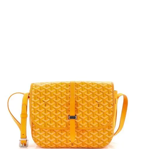 Goyard Belvedere Ii Mm Messenger Bag - Yellow