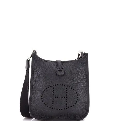 Hermès Evelyne Bag Gen Iii Clemence Tpm - Black
