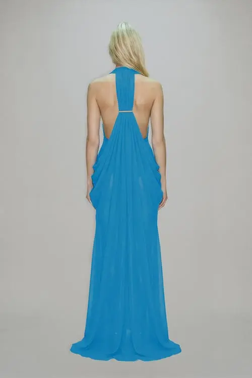 ATOIR Mina Maxi Dress - Lapis Blue