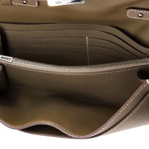 Hermès Constance To Go Wallet Epsom - Etoupe