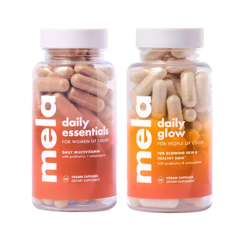 MELA VITAMINS Glow Up Bundle For Of Color - Peachy Coral