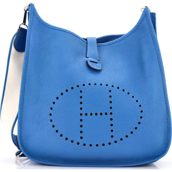 Hermès Evelyne Bag Gen Iii Clemence Gm - Mykonos