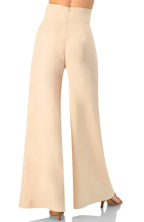 IVONNE Wide-leg Super Soft Pants With Broad Waistband