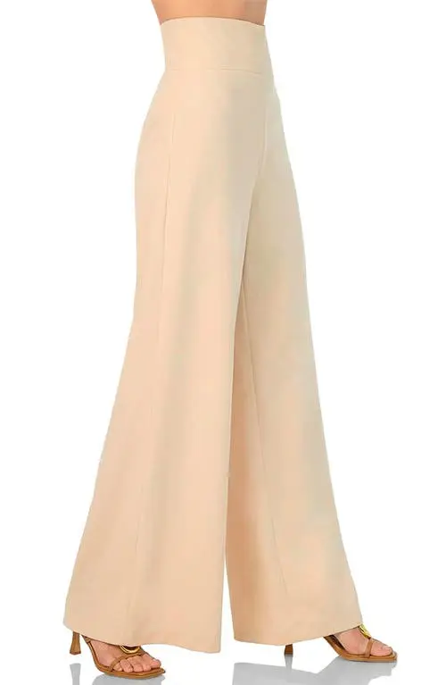 IVONNE Wide-leg Super Soft Pants With Broad Waistband