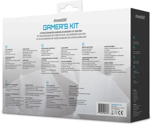 DREAMGEAR Dgps4-6436 6 In 1 Advanced Game Accessories Kit For Playstation