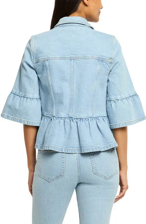 Cinq À Sept Mandie Denim Jacket - Mist