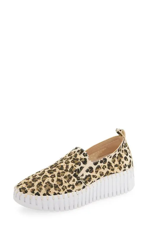 ILSE JACOBSEN Tulip Perforated Slip-on Sneakers