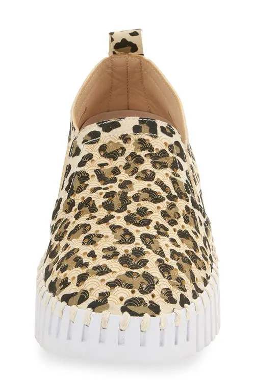 ILSE JACOBSEN Tulip Perforated Slip-on Sneakers