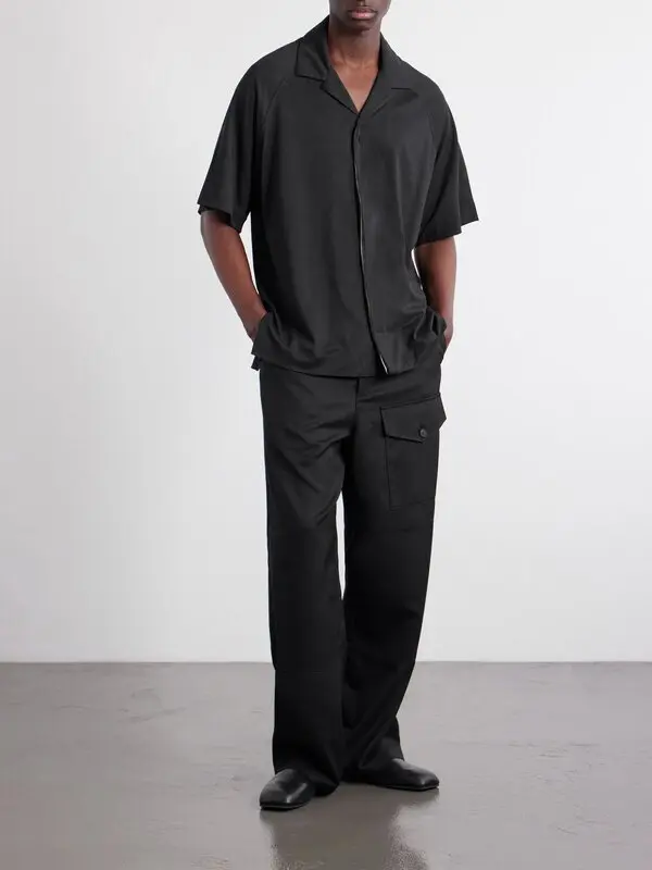 Jacquemus La Chemise Jean Atelier Camp-collar Jersey Shirt