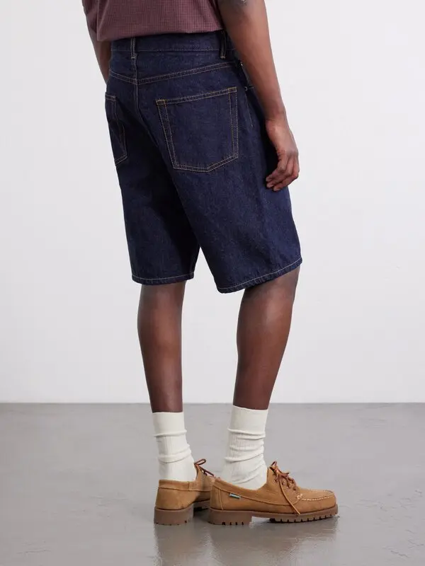 BEAMS Straight-leg Denim Shorts