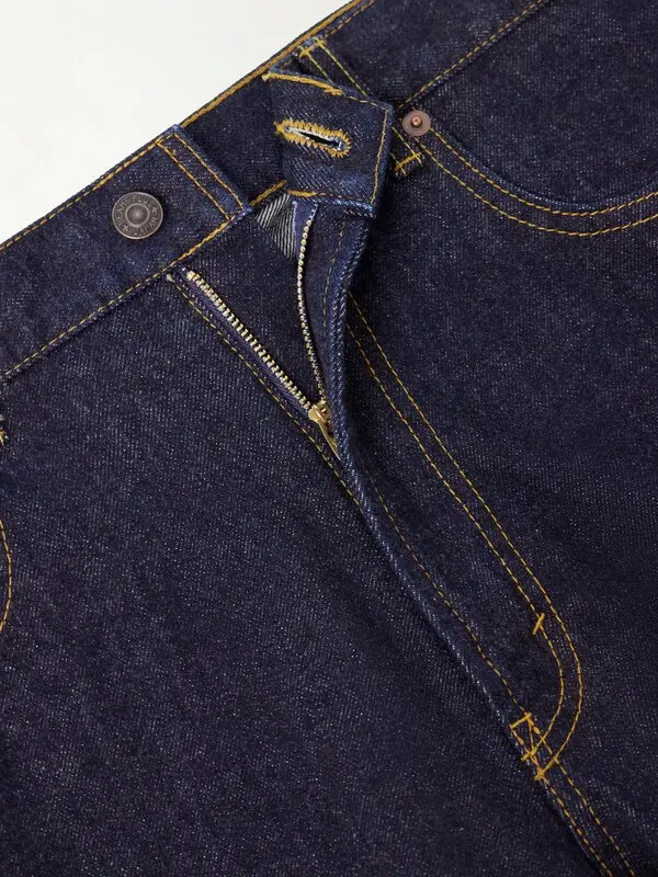 BEAMS Straight-leg Denim Shorts