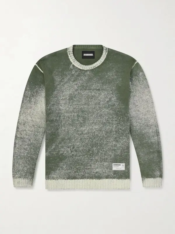 NEIGHBORHOOD Cotton Sweater - Green