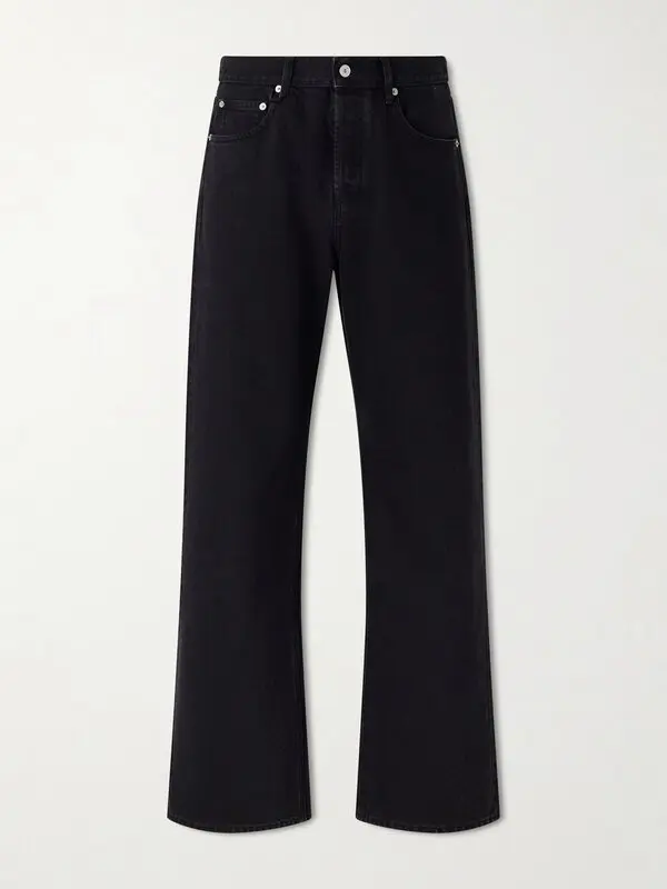Jacquemus Le De-nîmes Straight-leg Jeans - Black