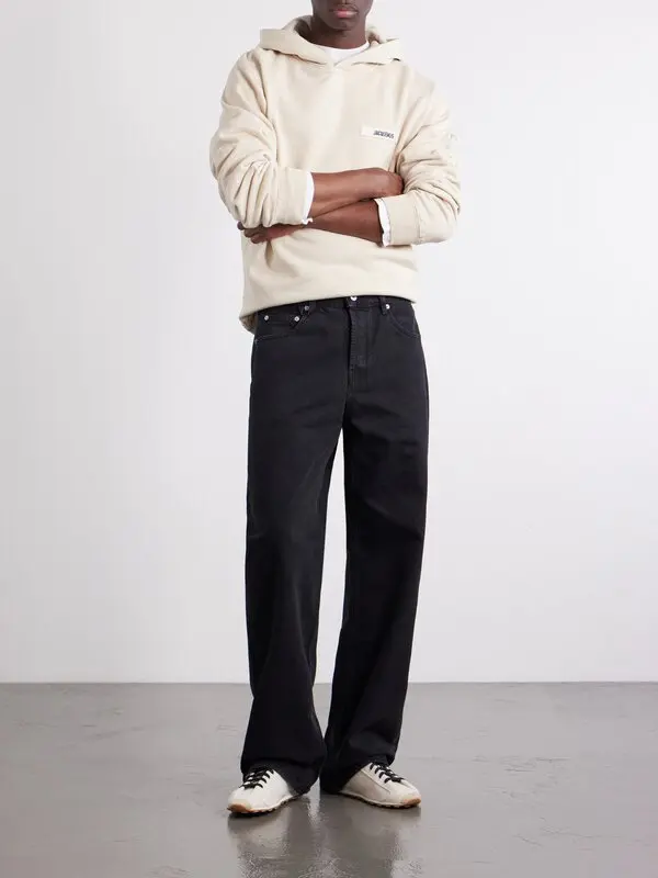 Jacquemus Le De-nîmes Straight-leg Jeans - Black