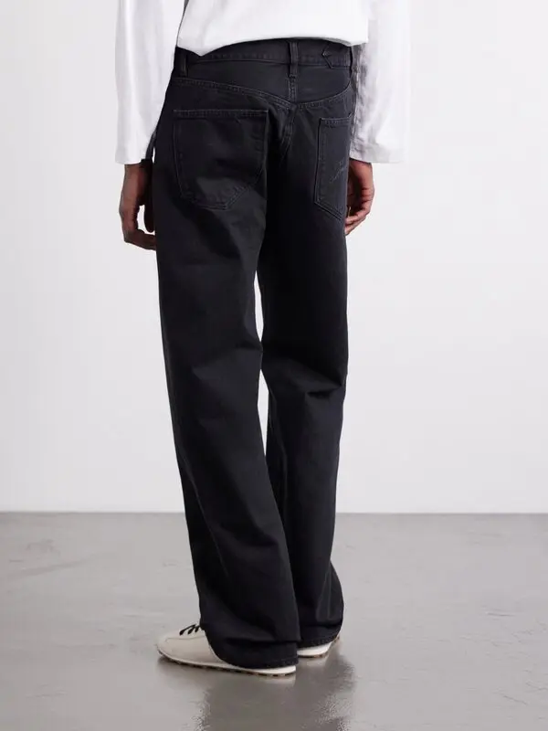 Jacquemus Le De-nîmes Straight-leg Jeans - Black