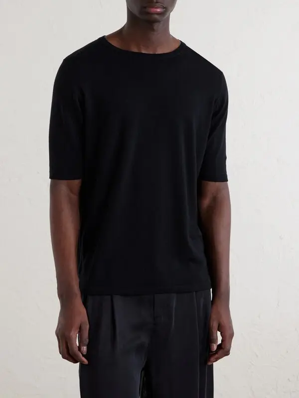 William Lockie Virgin Wool T-shirt