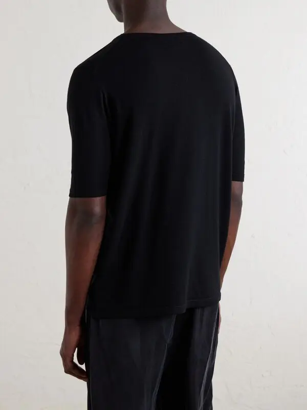 William Lockie Virgin Wool T-shirt