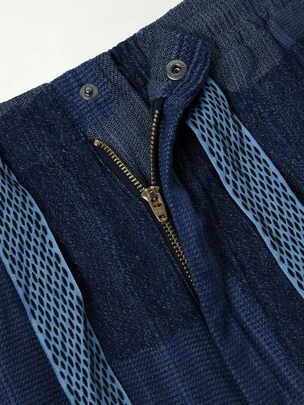 Kapital Straight-leg Patchwork Cotton Trousers