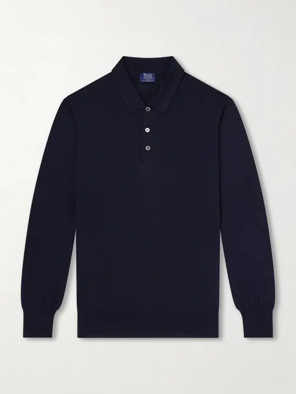 William Lockie Virgin Wool Polo Shirt