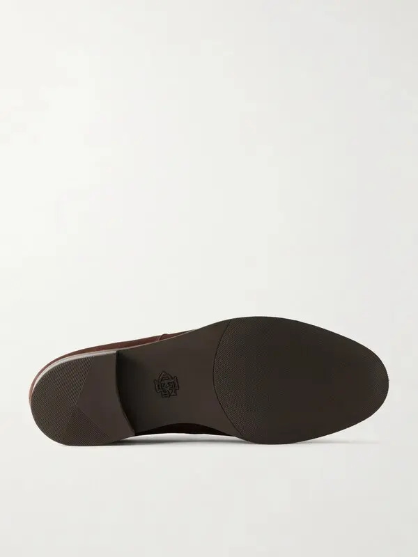 EDWARD GREEN Whitworth Suede Derby Shoes