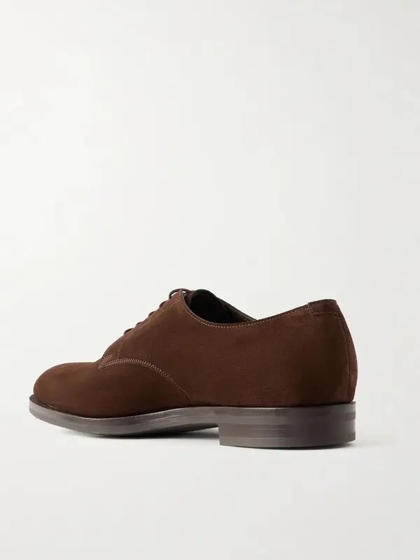 EDWARD GREEN Whitworth Suede Derby Shoes