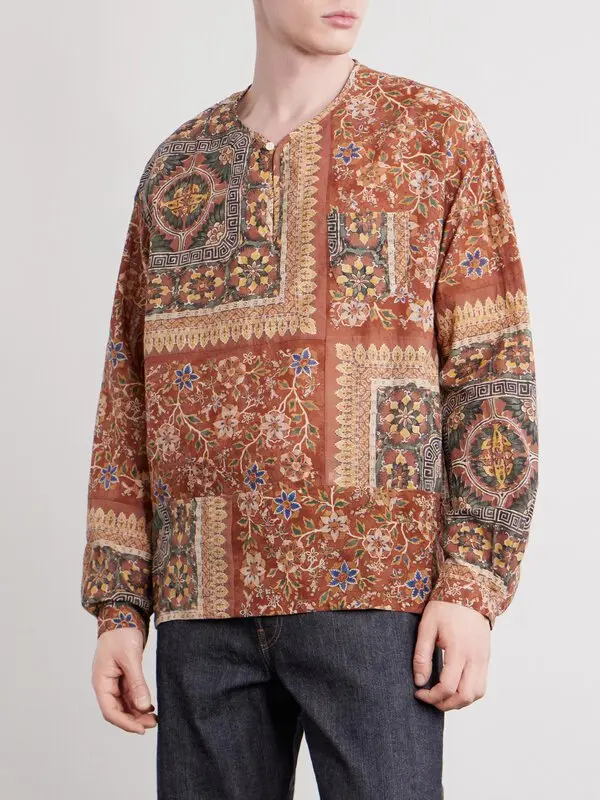 Visvim Bandana-print Cotton-voile Shirt