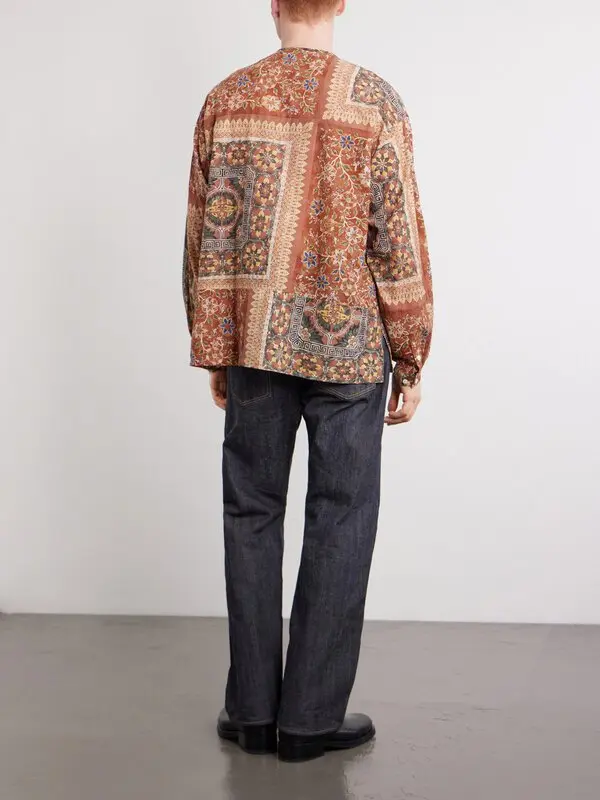 Visvim Bandana-print Cotton-voile Shirt