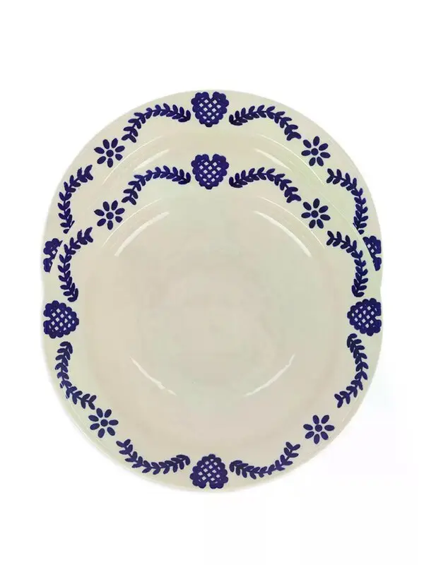 HOUSE OF CAPRICORN Viana Soup Plate - Blue
