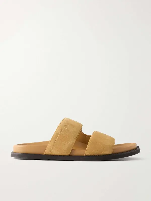 J.M. WESTON Suede Sandals