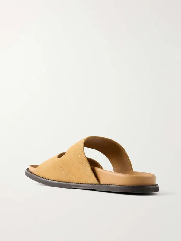 J.M. WESTON Suede Sandals