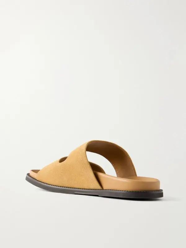 J.M. WESTON Suede Sandals