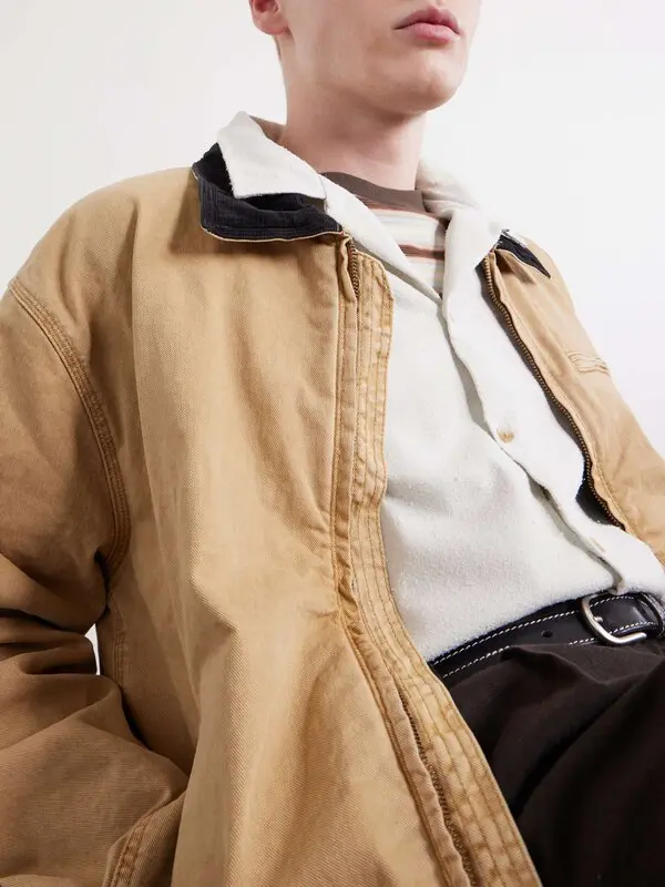 A.PRESSE Camp-collar Silk Shirt
