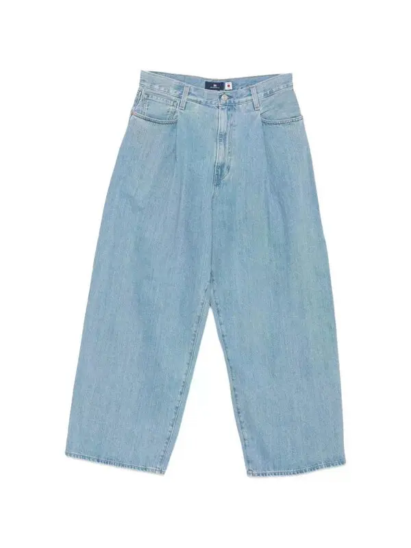 LEVI'S Tab Pleated Wide-leg Jeans