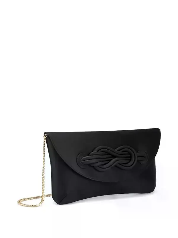 Shanghai Tang Tang Knot Clutch - Black