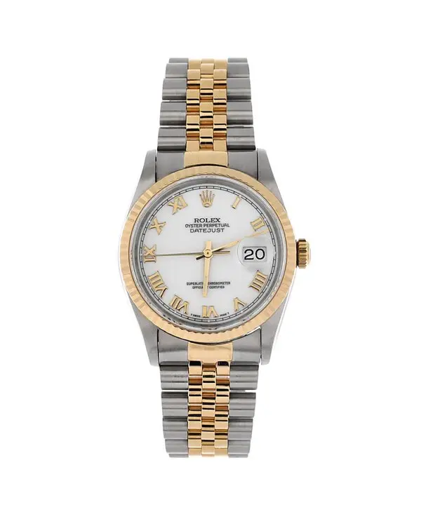 Rolex Oyster Perpetual Datejust Automatic Watch - Dial Color: White