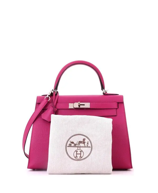 Hermès Kelly 28 Handbag - Rose Pourpre