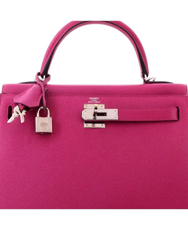 Hermès Kelly 28 Handbag - Rose Pourpre