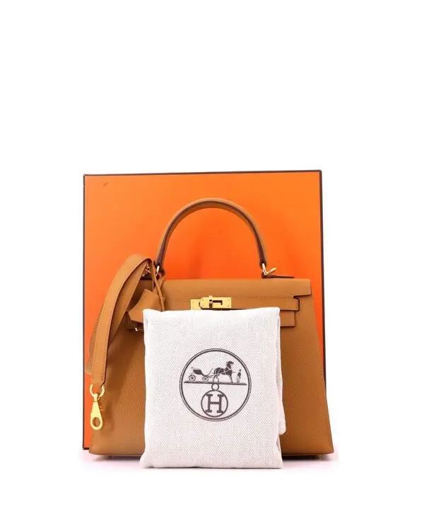 Hermès Kelly 25 Handbag - Sesame
